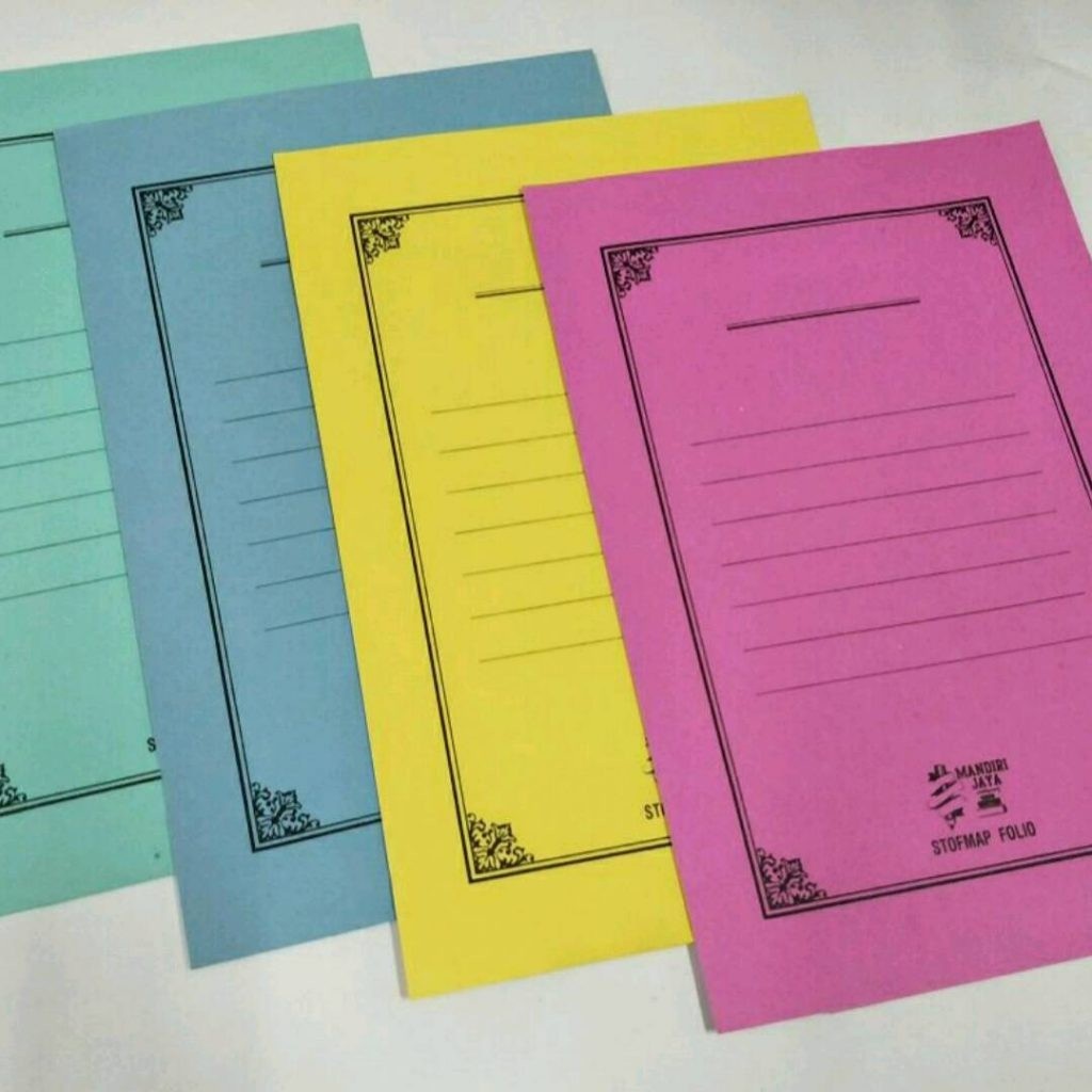 Jual Map Kertas ( 1 Pcs ) / Map Kertas Murah / Stofmap murah / StopMap ...