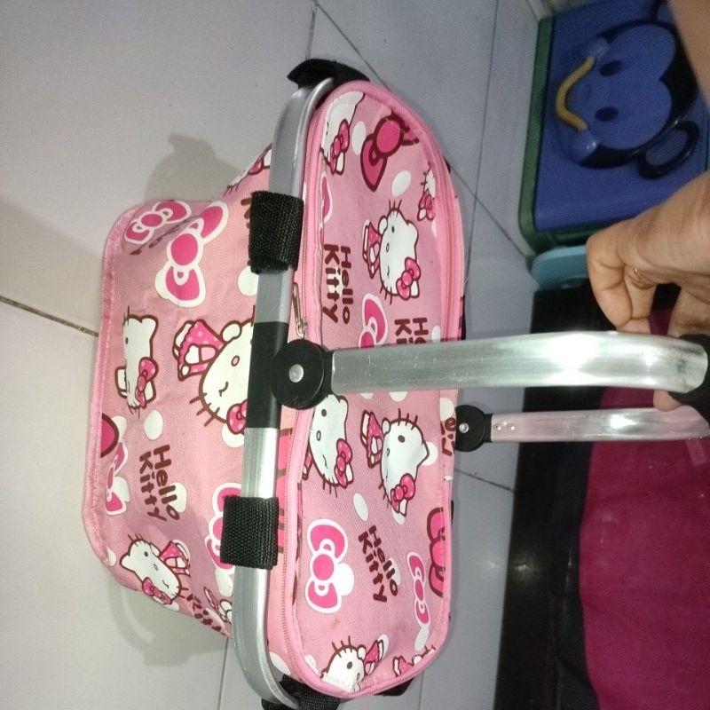 Jual Jual tas piknik hello kitty lipat sanrio original (new) | Shopee ...