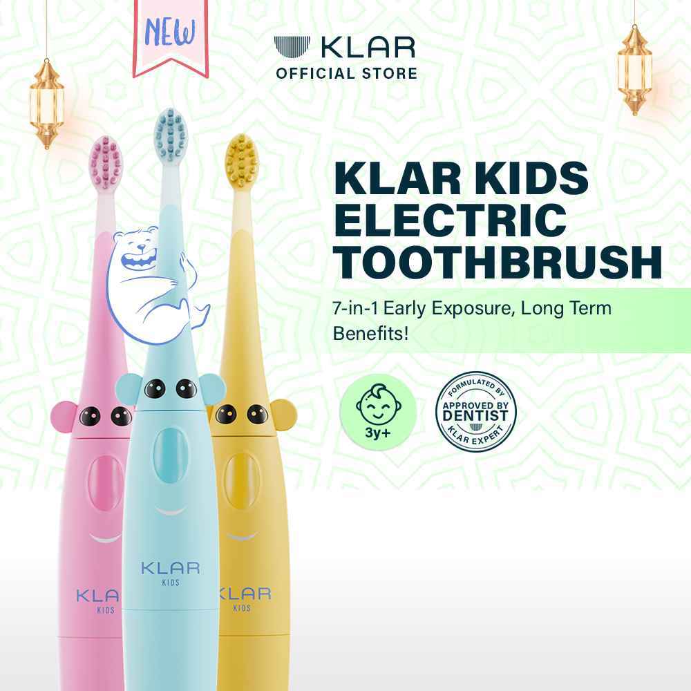 Jual KLAR Kids Electric Toothbrush - Sikat Gigi Elektrik Anak untuk ...