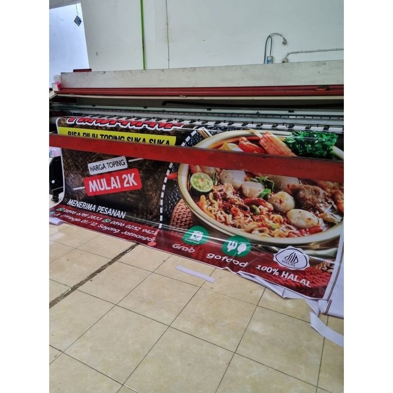 Jual Spanduk toko murah / Spanduk toko custom / Spanduk gerobak ukuran custom / spanduk konter ...