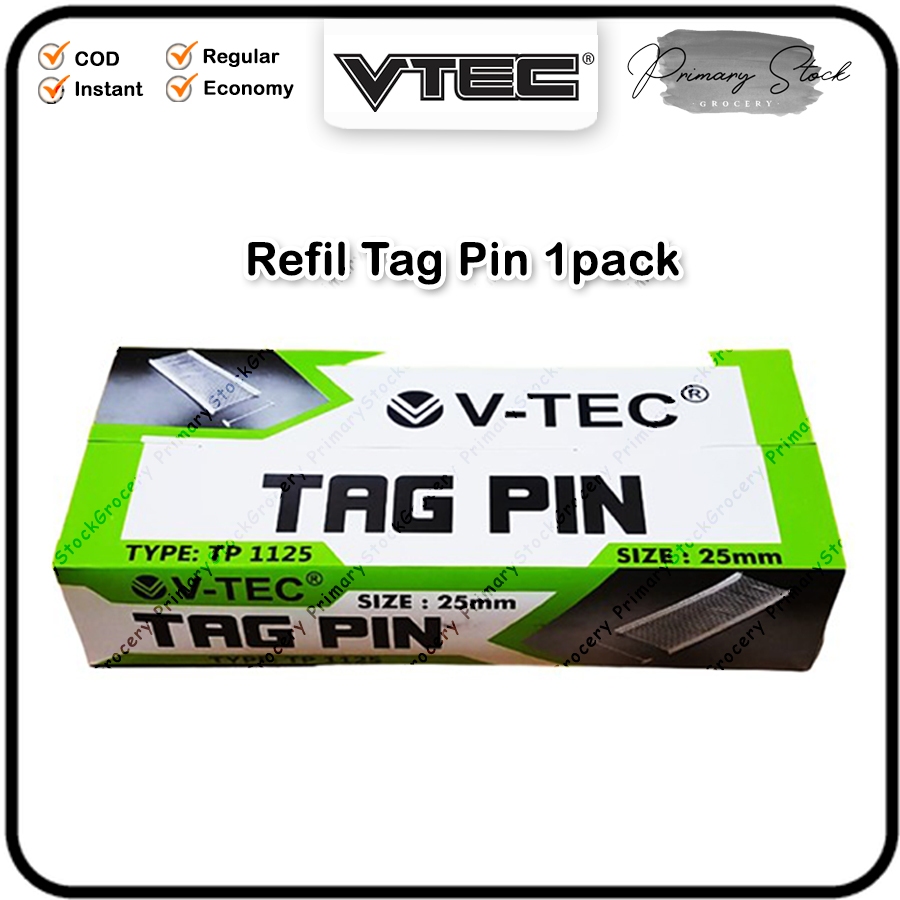 Jual V-TEC TAG PIN 20MM | Shopee Indonesia