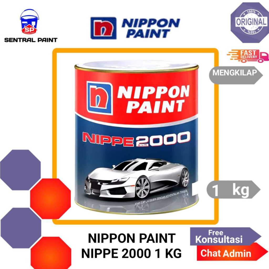 Jual Cat Duco Nippe 2000 Nippon Paint HIGH GLOSS LACQUER | Shopee Indonesia