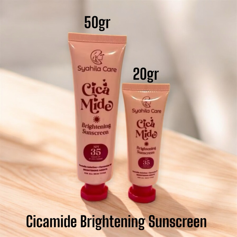 Jual [READY] CICAMIDE BRIGHTENING SUNSCREEN SPF 35 BY SYAHILA CARE ...