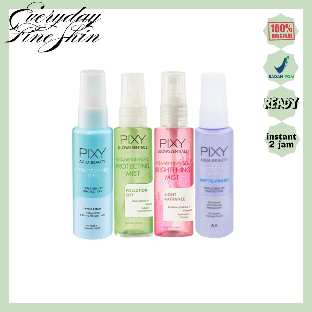Jual PIXY Mist Series Aqua Beauty Protecting Glowssentials Matte Finish ...