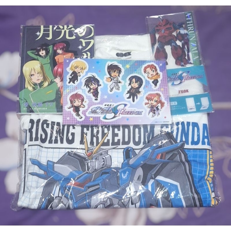 Jual Official Kaos Gundam Seed Freedom Movie Merchandise | Shopee Indonesia
