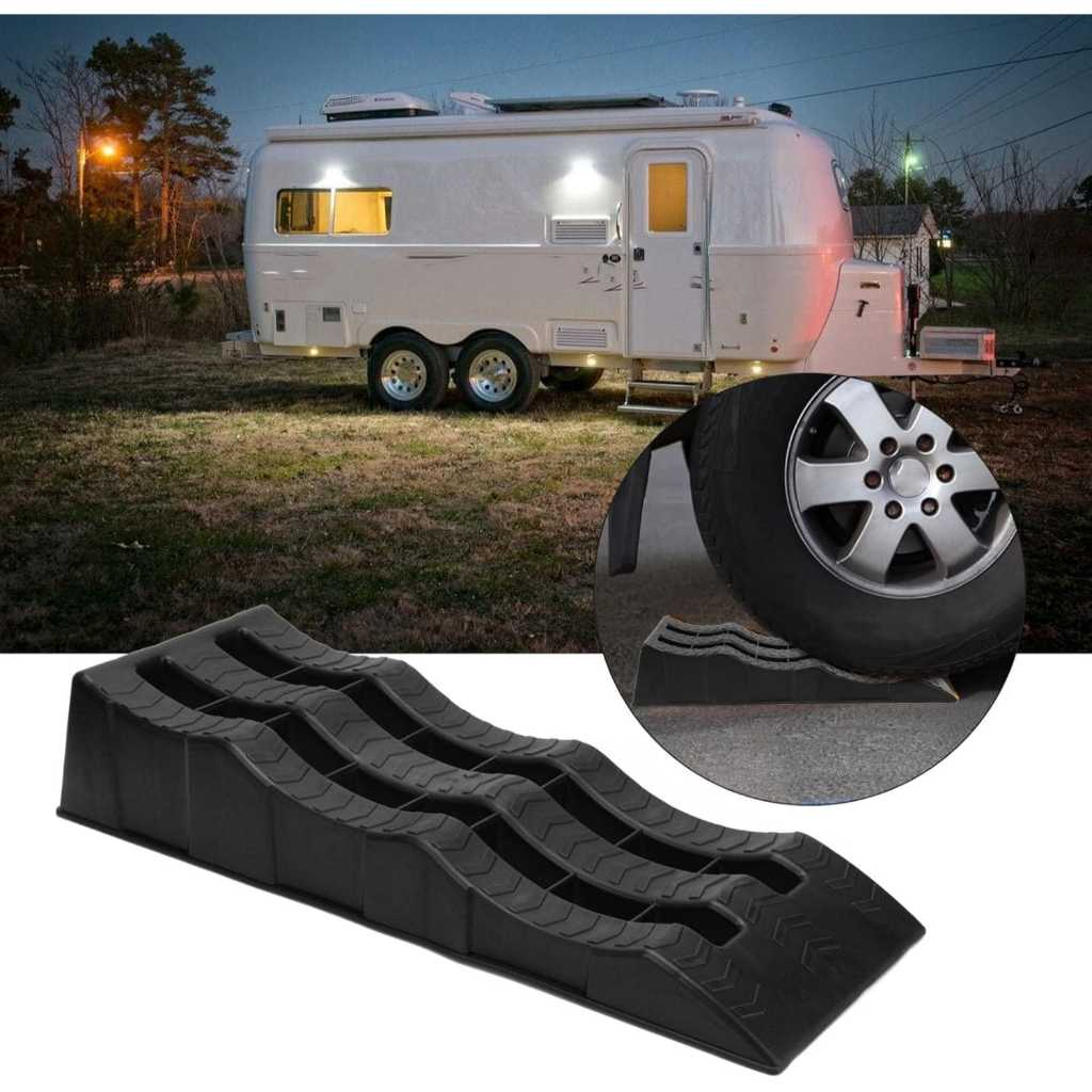 Jual Portable Car Ramp Tanjakan Bantalan Pengganjal Anti Slip Roda ...