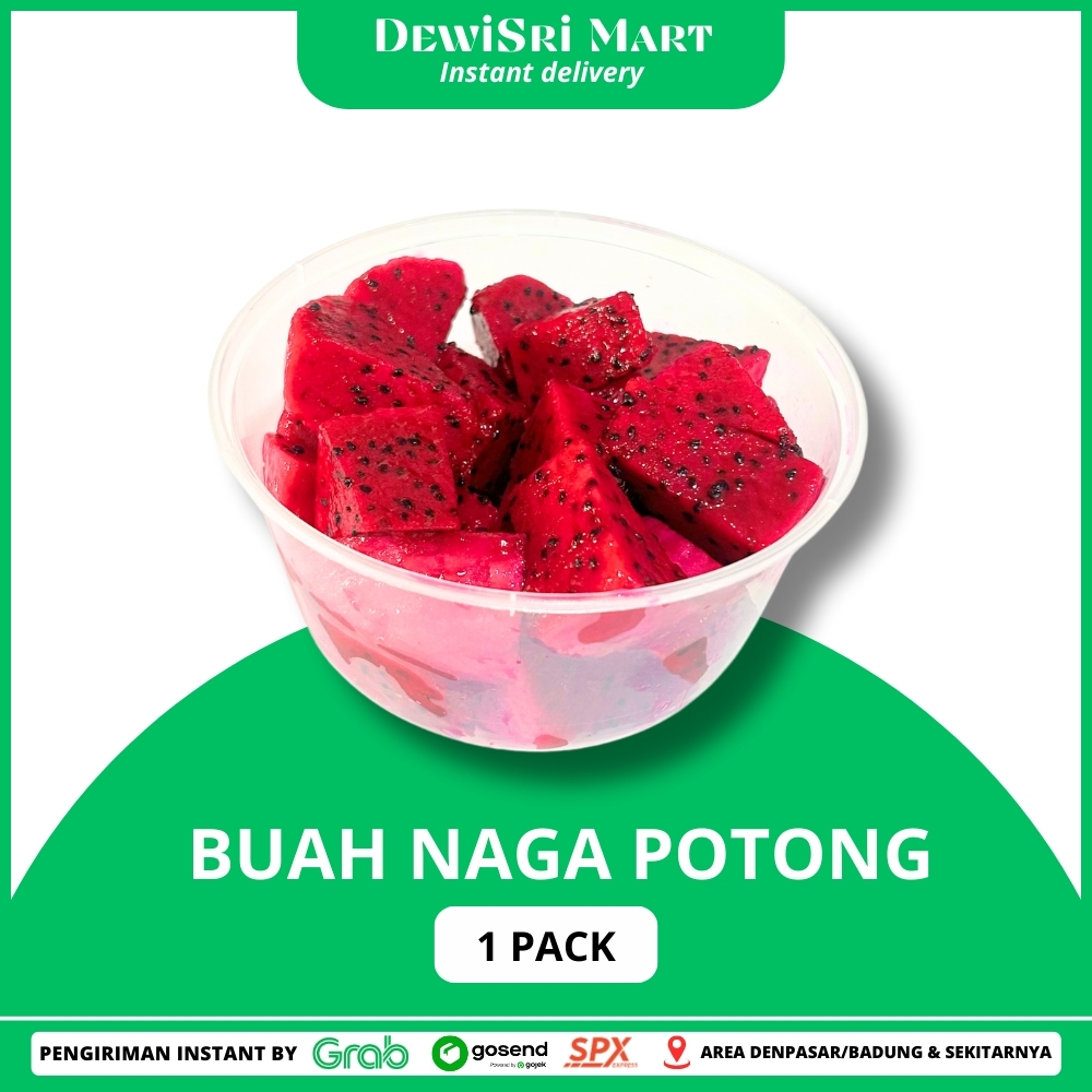 Jual Buah Naga Potong 1 Pack - Dewi Sri Mart | Shopee Indonesia