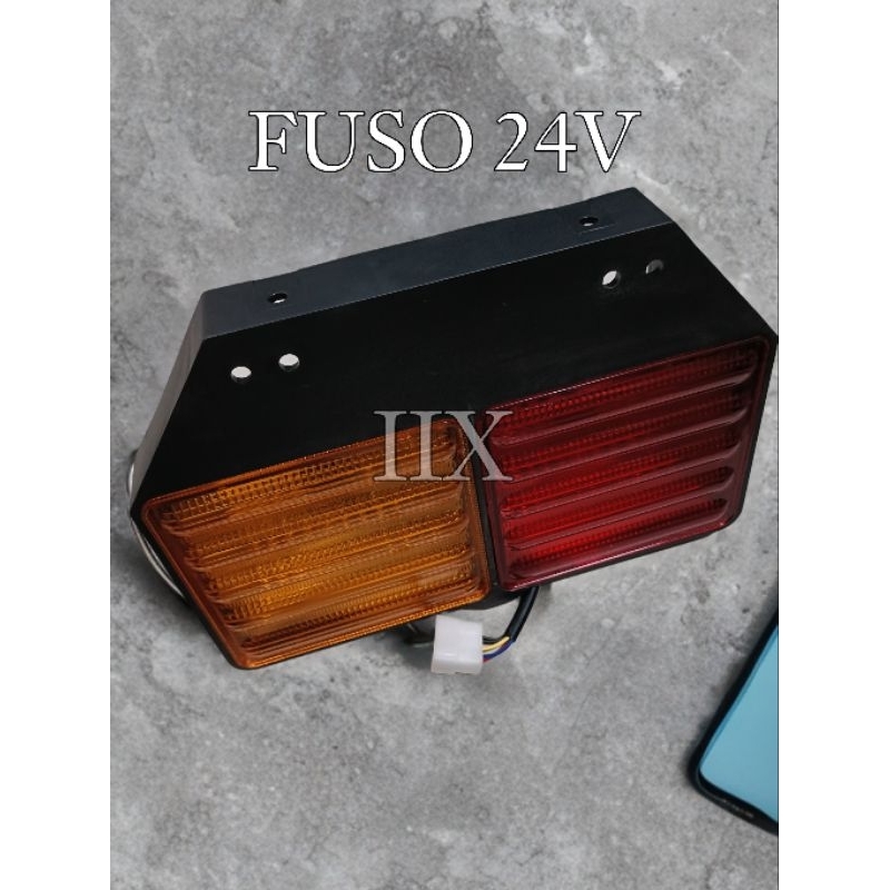 Jual LAMPU STOP FUSO NEW STOP LAMP FUSO FIGHTER FUSO FM 24V UNIVERSAL ...