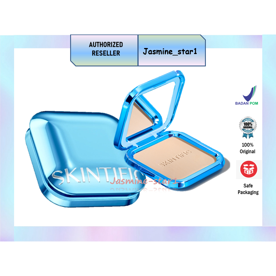 Jual SKINTIFIC - Ultra Cover Powder Foundation 9g | Shopee Indonesia