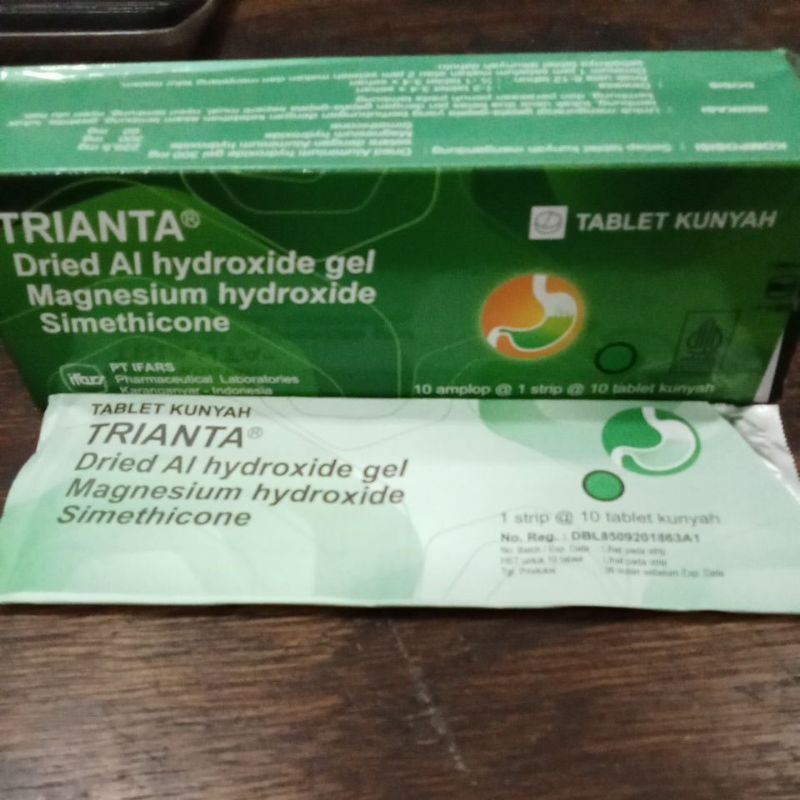 Jual TRIANTA TAB harga per box | Shopee Indonesia