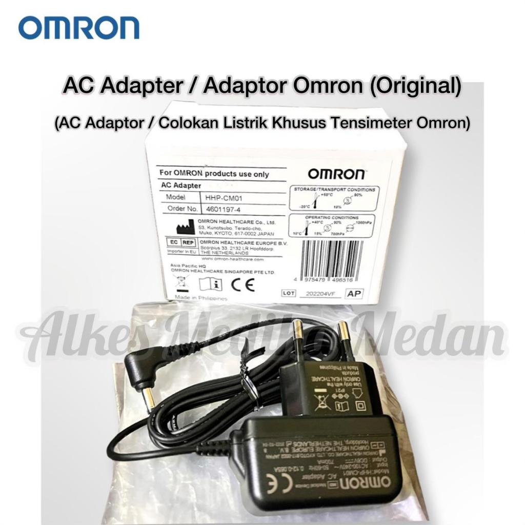 Jual ADAPTOR ORIGINAL OMRON HHP-CM01 / AC ADAPTER KHUSUS PRODUK TENSIMETER OMRON (ORIGINAL ...