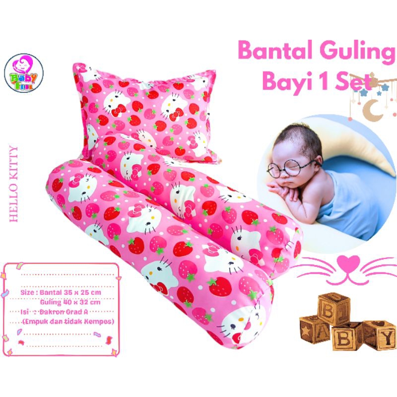 Jual Bantal guling bayi set karakter bantal guling bayi set empuk ...