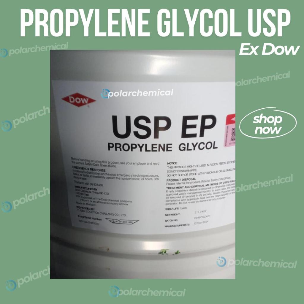 Jual Propylene Glycol USP Ex Dow | PG USP Ex Dow 20kg | Shopee Indonesia