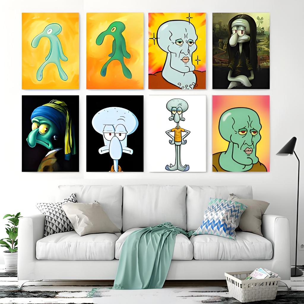 Jual Hiasan Dinding Squidward Tampan Berani dari Spongebob - Ukuran ...