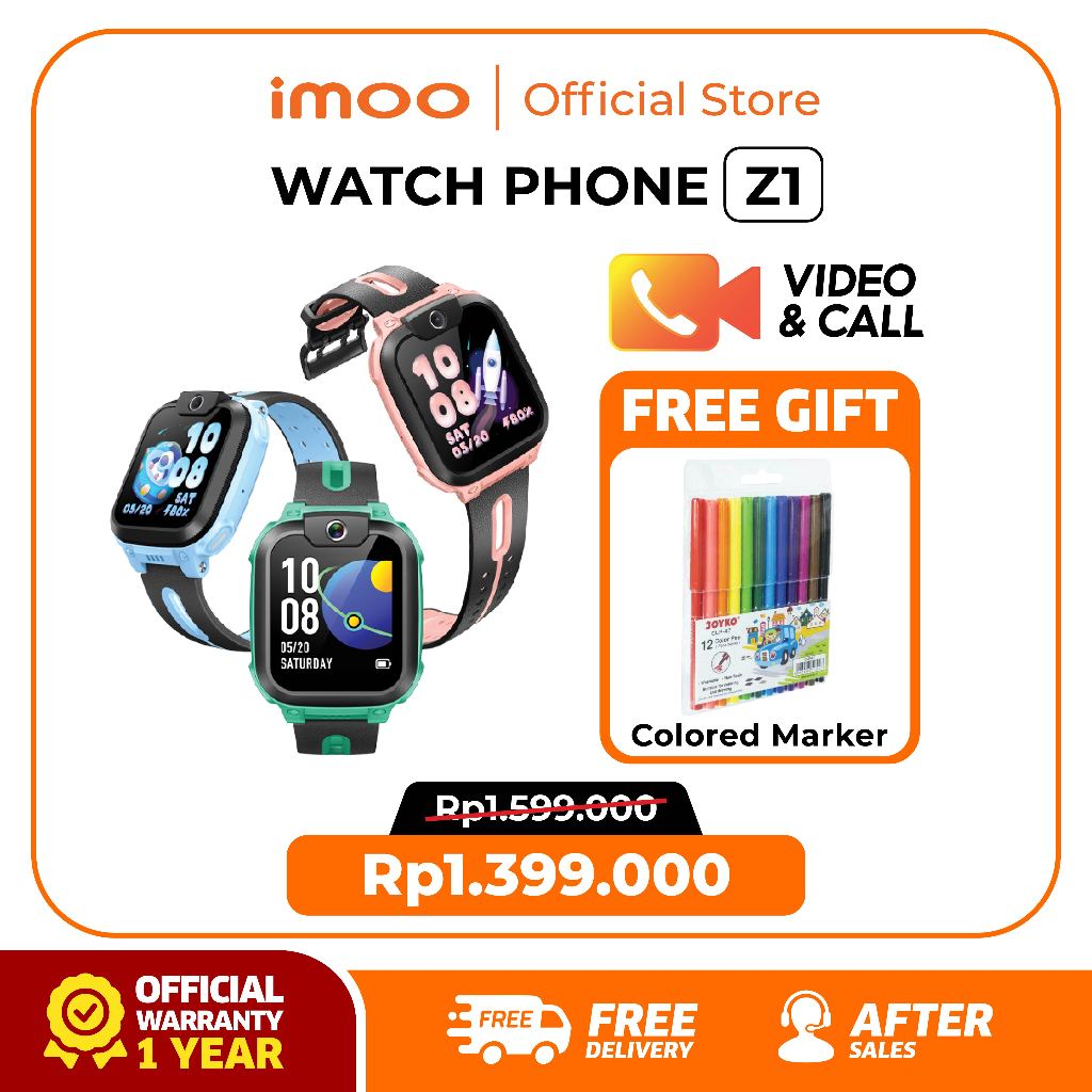 Jual imoo Smartwatch Anak Z1 WatchPhone Z1 Waterproof With HD Camera ...
