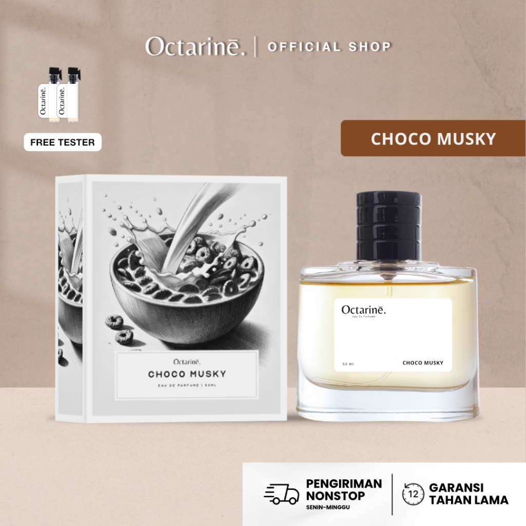 Jual Octarine - Choco Musky Parfum Unisex Aroma Vanilla Chocolate ...