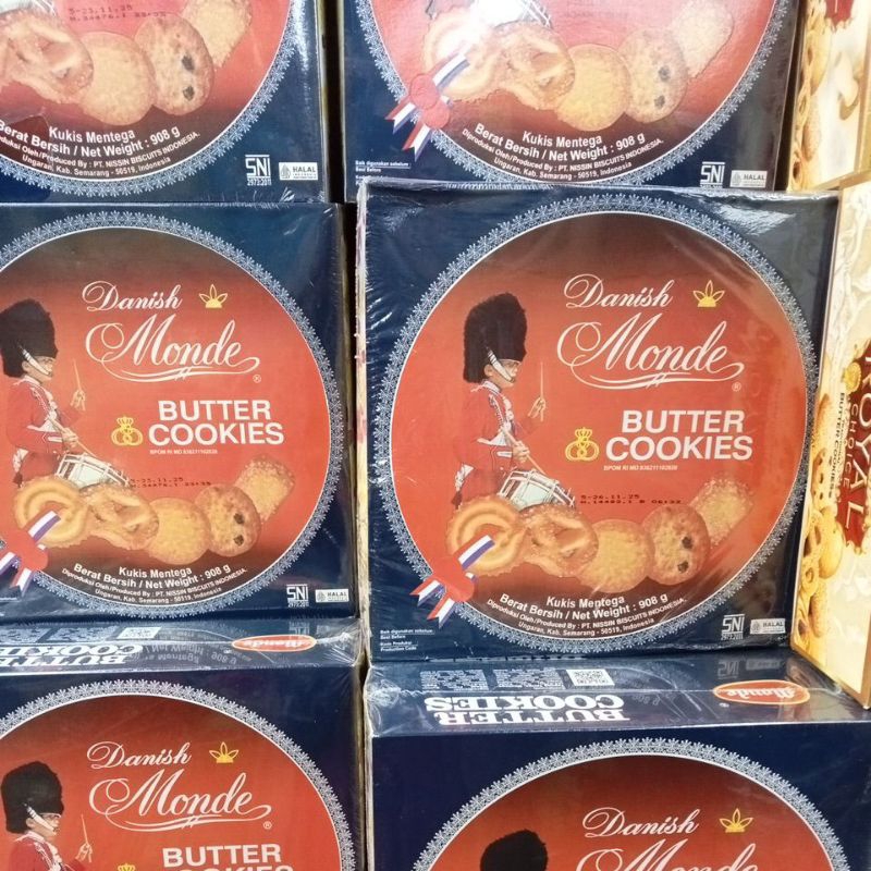 Jual MONDE butter cookies 908g | Shopee Indonesia