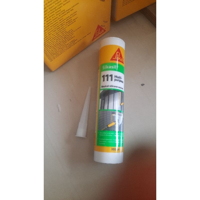 Jual Sikasil 111 MP 300ml multi purpose sealant serbaguna sika sil neutral silicone sealant ...