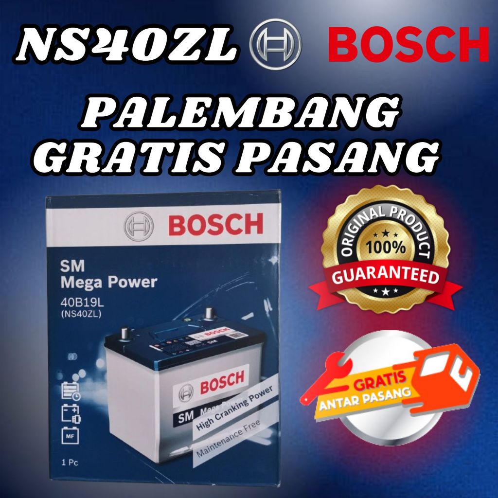 Jual Aki Mobil Mitsubishi Xpander NS40ZL MF Bosch | Shopee Indonesia