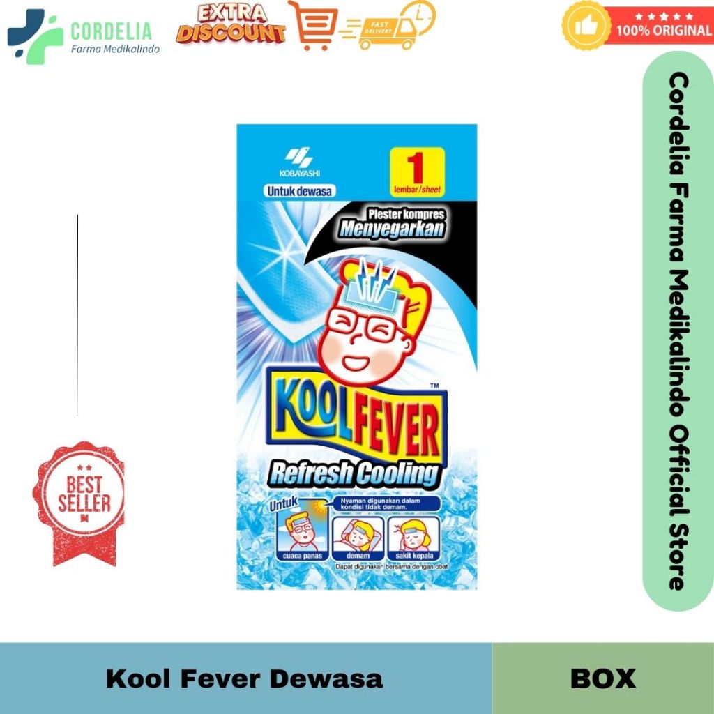 Jual Kool Fever Dewasa (BOX) | Shopee Indonesia