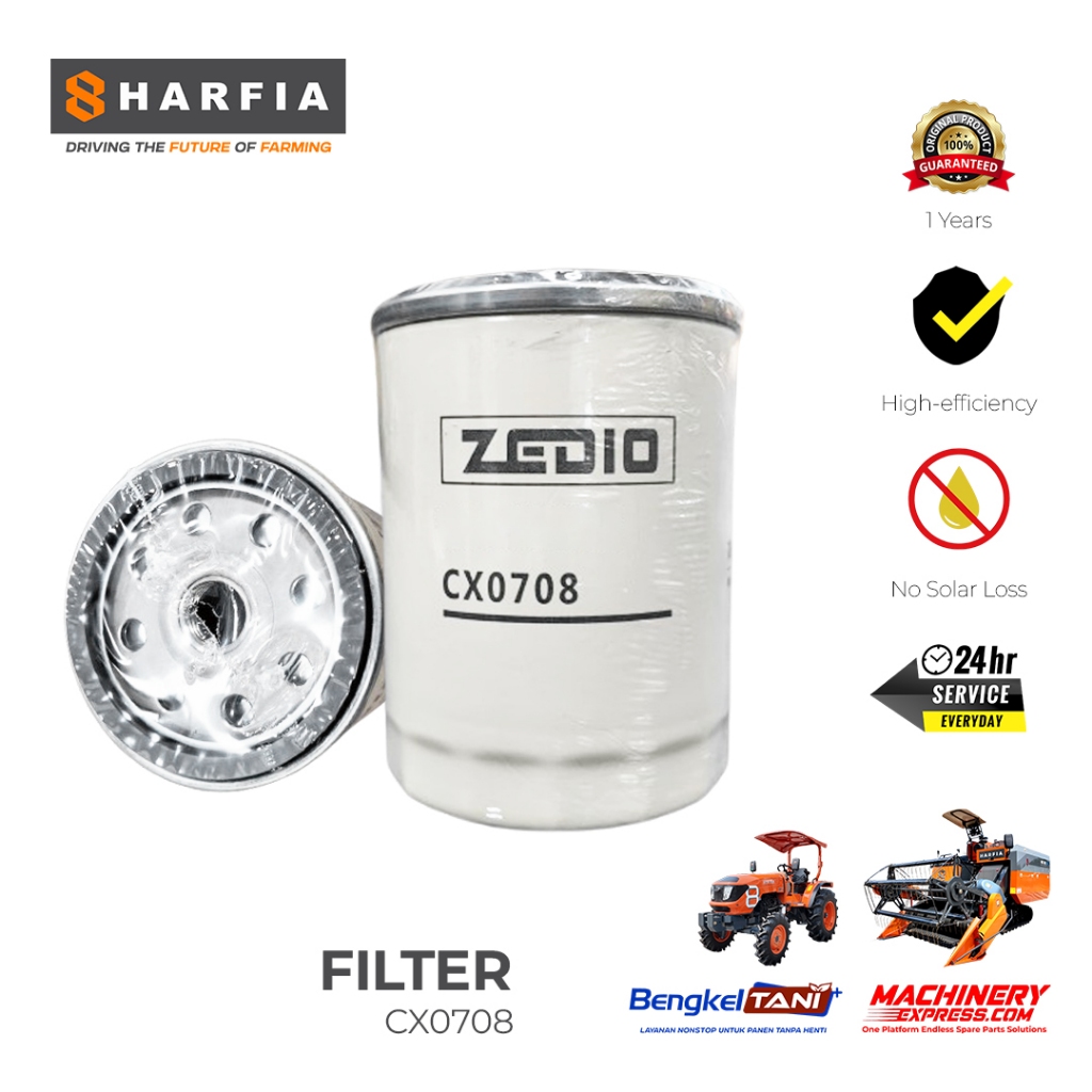 Jual HARFIA | Filter Solar Mesin Diesel CX0708 | Sparepart | Shopee ...