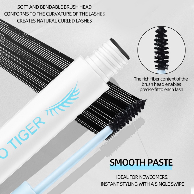 Jual YOO~Tiger Mascara Sky Blue Long Lasting Slender Curling Lashes ...