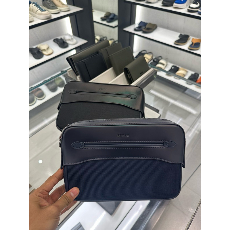 Jual (Restock) KULIT ASLI Tas Pria Clutch Pedro Originali store ka t ...