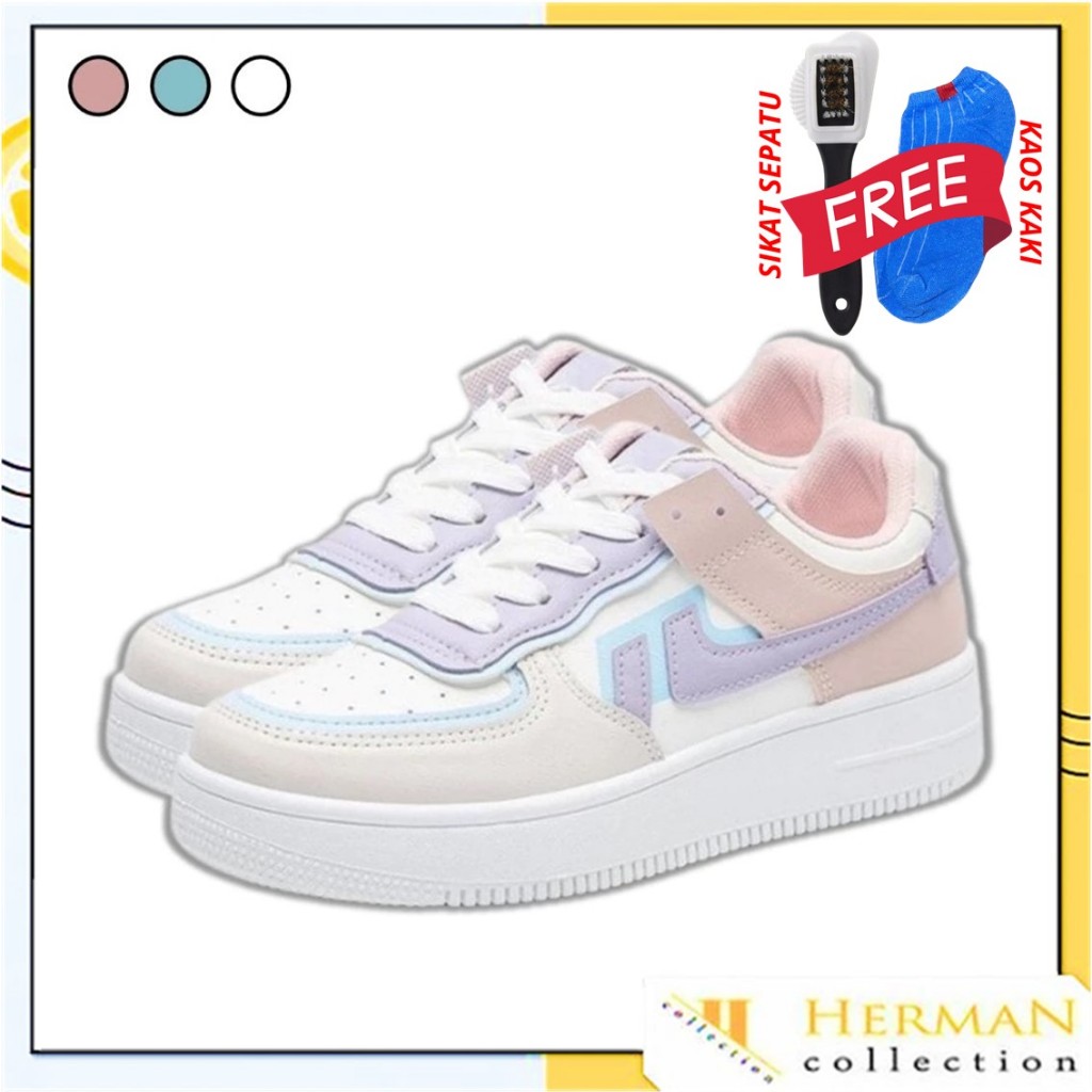 Jual HC Sepatu Sport Kode 7015 Sepatu Sneakers Wanita Kets Remaja Keren ...