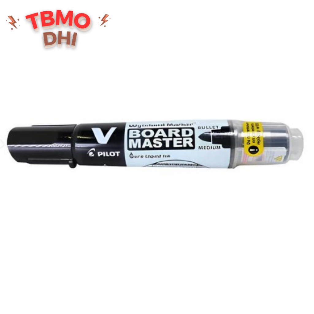 Jual TBMO Spidol Whiteboard Pilot V Board Master Pilot BLACK | Shopee Indonesia