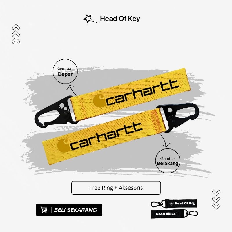 Jual Gantungan Kunci Carhartt Keychain Carhartt Gantungan Kunci Motor ...