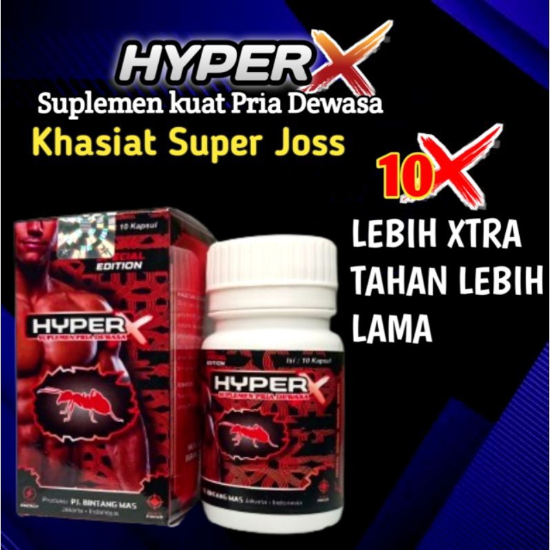 Jual hyper original kemasan botol isi 10 kapsul lebih kuat lebih tahan ...