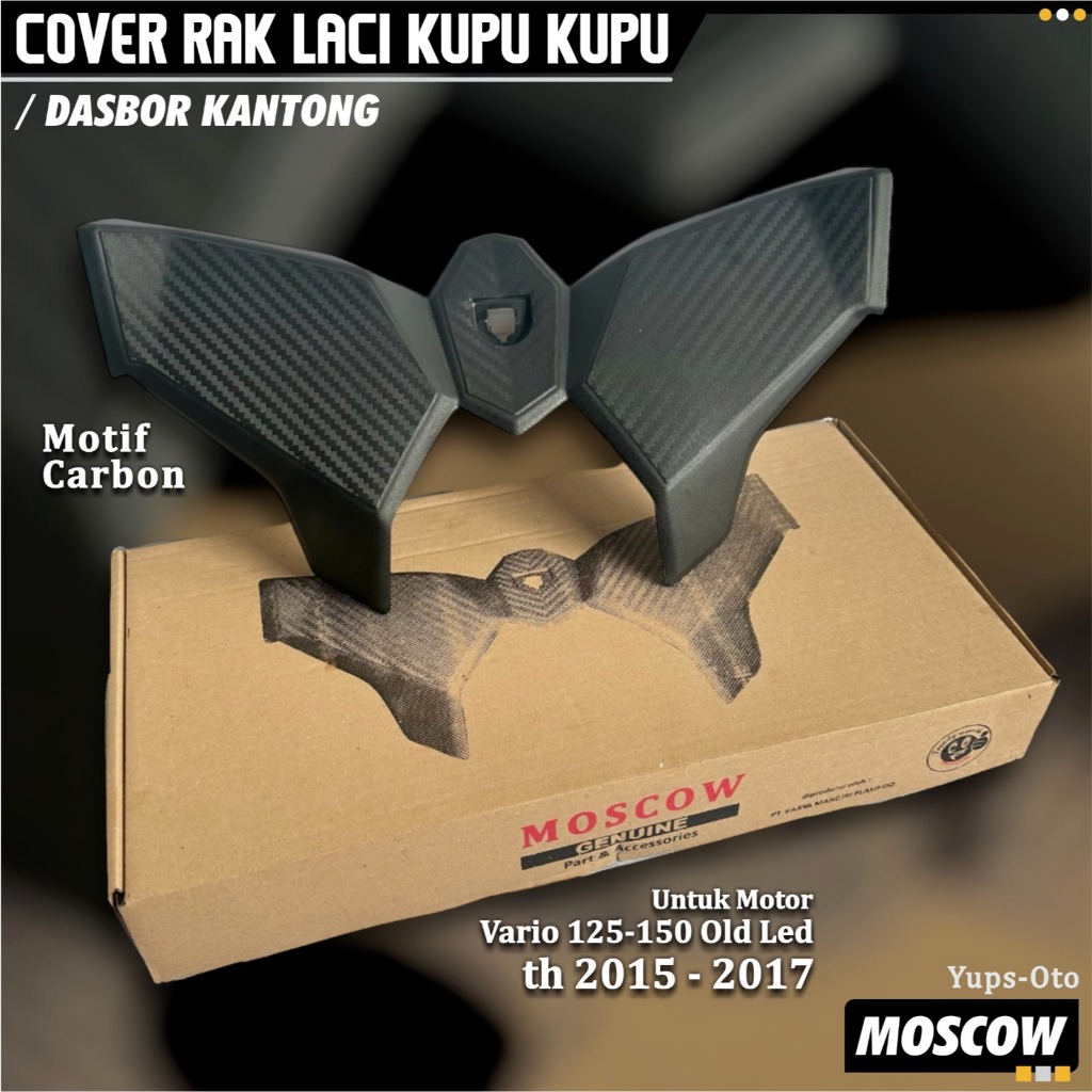 Jual COVER RAK LACI DASBOR DEPAN MOTOR HONDA VARIO 125 150 OLD LED ...