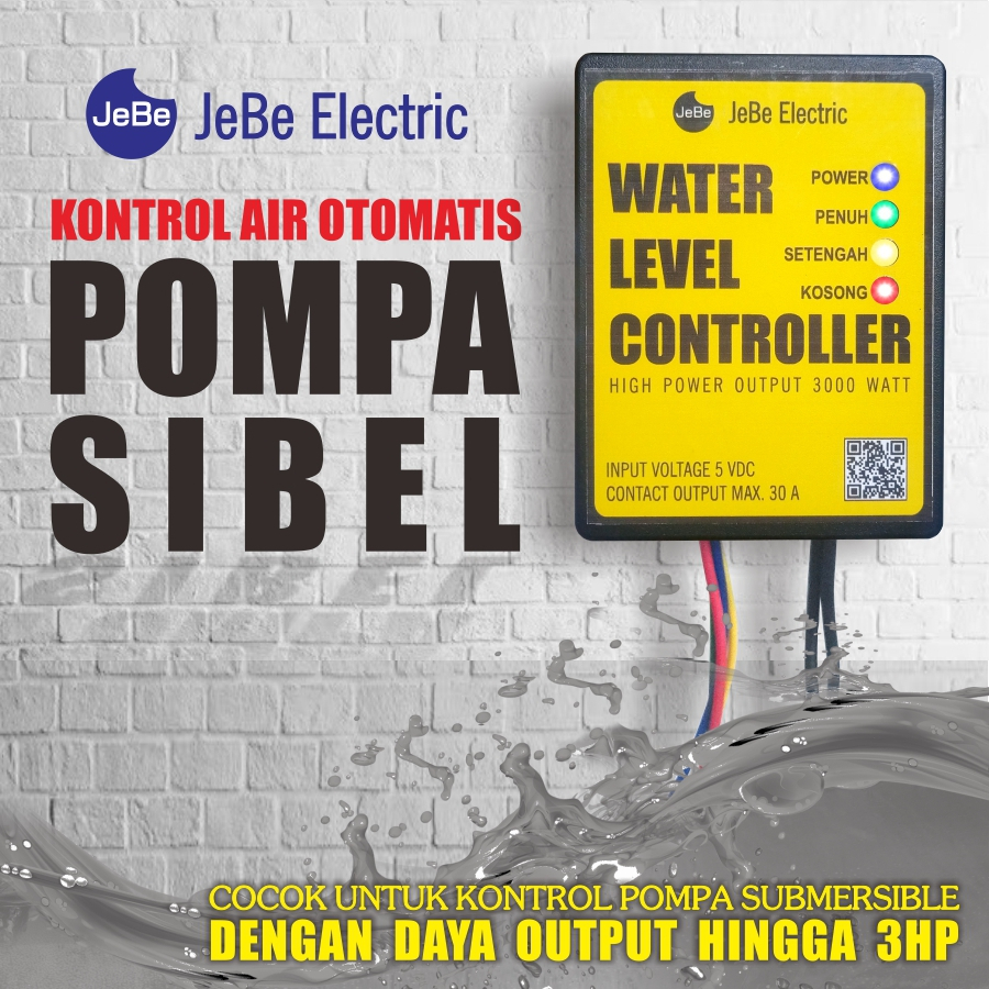 Jual Sensor kontrol level air otomatis untuk pompa sibel_untuk pompa ...
