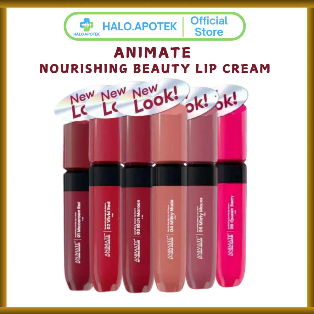 Jual Animate Nourishing Beauty Lip Cream 4 ml | Shopee Indonesia