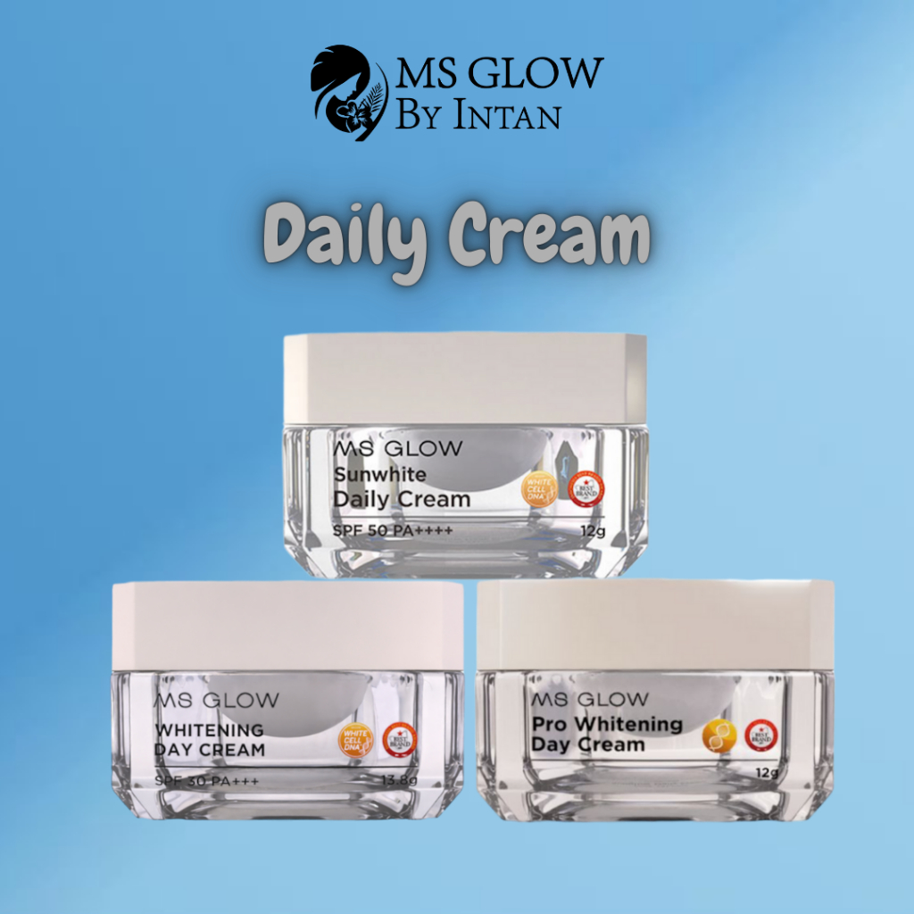 Jual MS Glow Whitening Day Cream Pro Whitening Day Cream Original Krim ...