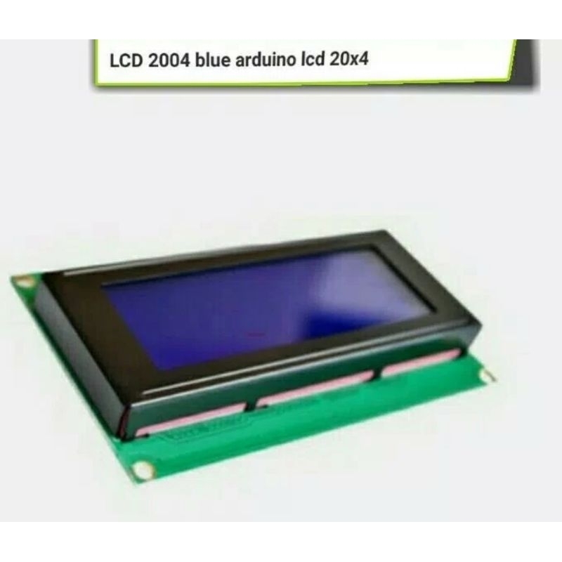 Jual LCD 20X4 2004 display blue biru screen background esp32 stm32 etc ...