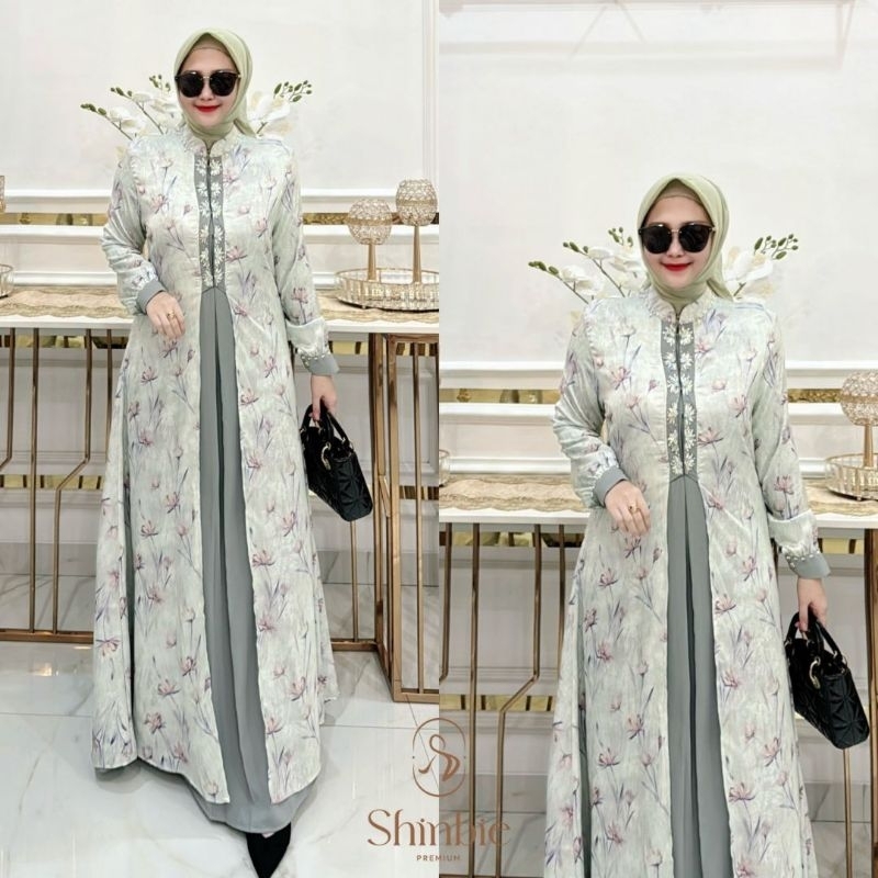 Jual Airin Dres 2 in 1 vol 6 By Shinbie Jumbo ld 110 120 Gamis modis ...