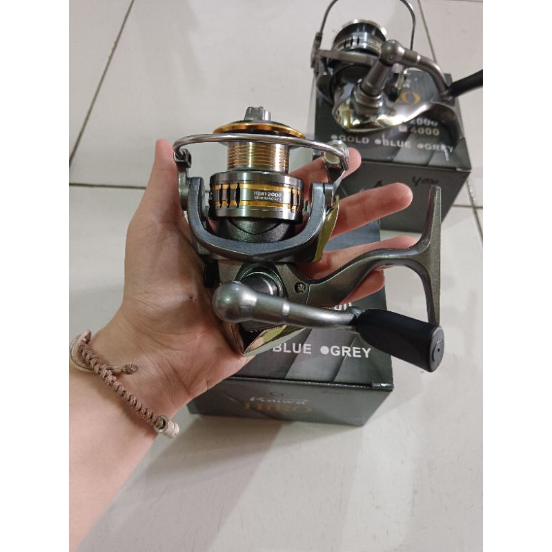 Jual REEL KAIWA HIRO 1000,2000,3000,4000,6000 (BISA COD) | Shopee Indonesia