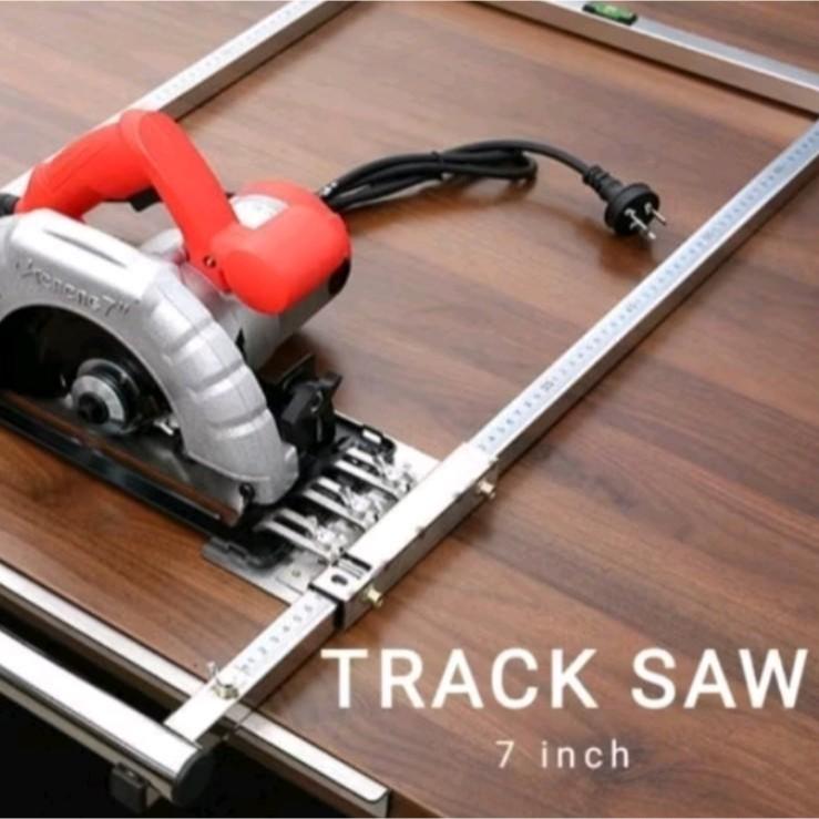 Jual Track Saw 7 inch Alat Bantu Frame Meja Potong Multi Portable Dudukan Papan Kayu Gergaji ...