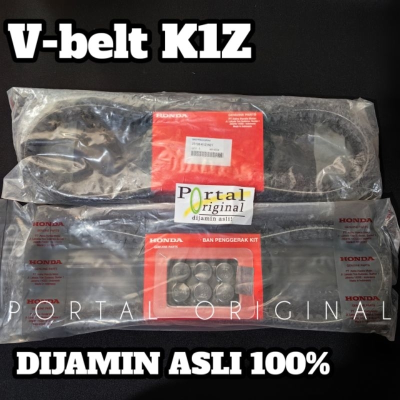 Jual V-Belt K1Z Asli AHM 100% Orginal PCX 160 ADV K0W Only Set V belt ...