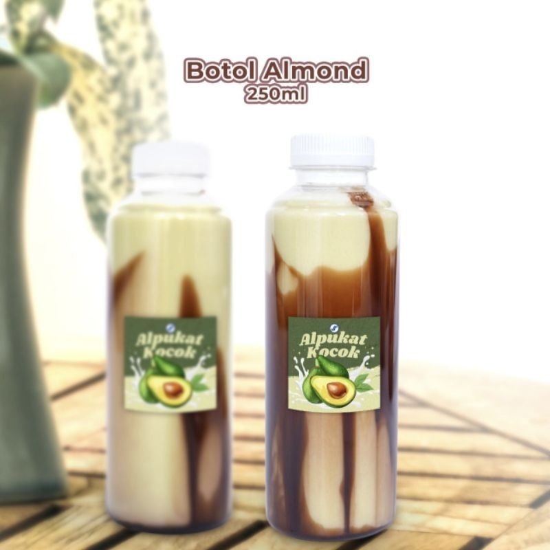Jual Botol Almond 250 ml SN / Botol Plastik / Botol Plastik Murah / 250 ...