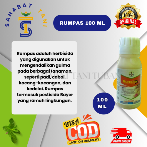 Jual RUMPAS 120 EW 100 ML - HERBISIDA | Shopee Indonesia