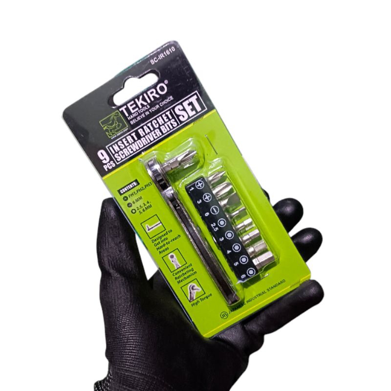 Jual Gagang Rachet Obeng (Insert Rachet Screwdriver Bits) Tekiro ...