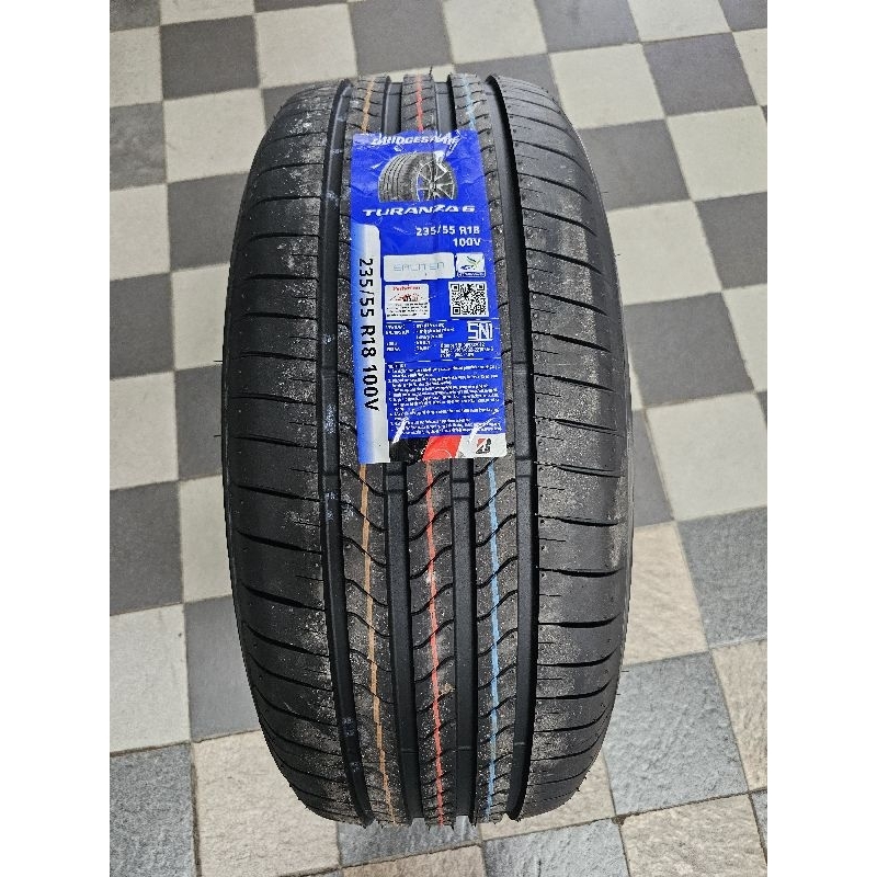 Jual Ban Bridgestone Turanza 6 235/55 R18 (Ban Harrier,H1,Tiguan,Staria ...