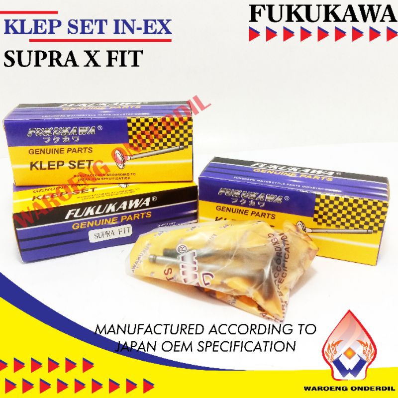 Jual KLEP SET SUPRA FIT BLADE GRAND LEGENDA FUKUKAWA | Shopee Indonesia