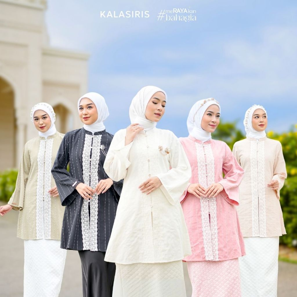 Jual [NEW] Nibras Hijab x Kalasiris Atasan Kemeja Tunic Wanita Vintage ...