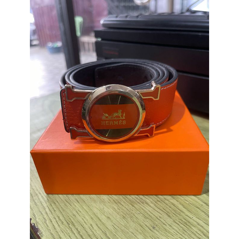 Jual (JUAL RUGI) Ikat Pinggang Baru / Belt Merek Herm*s (bukan ori) | Shopee Indonesia