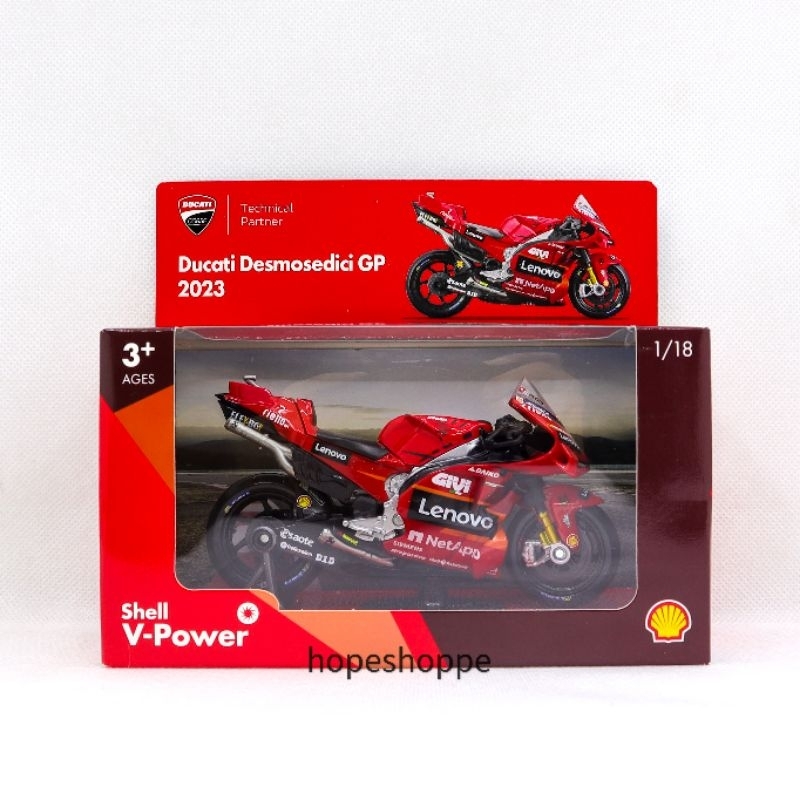 Jual Shell V-Power Ducati Collection Shell Advance Ducati Desmosedici ...
