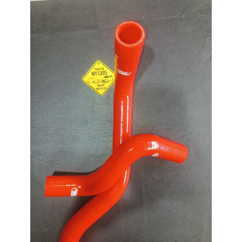 Jual SELANG RADIATOR SAMCO TOYOTA STARLET ATAS DAN BAWAH WARNA MERAH ...