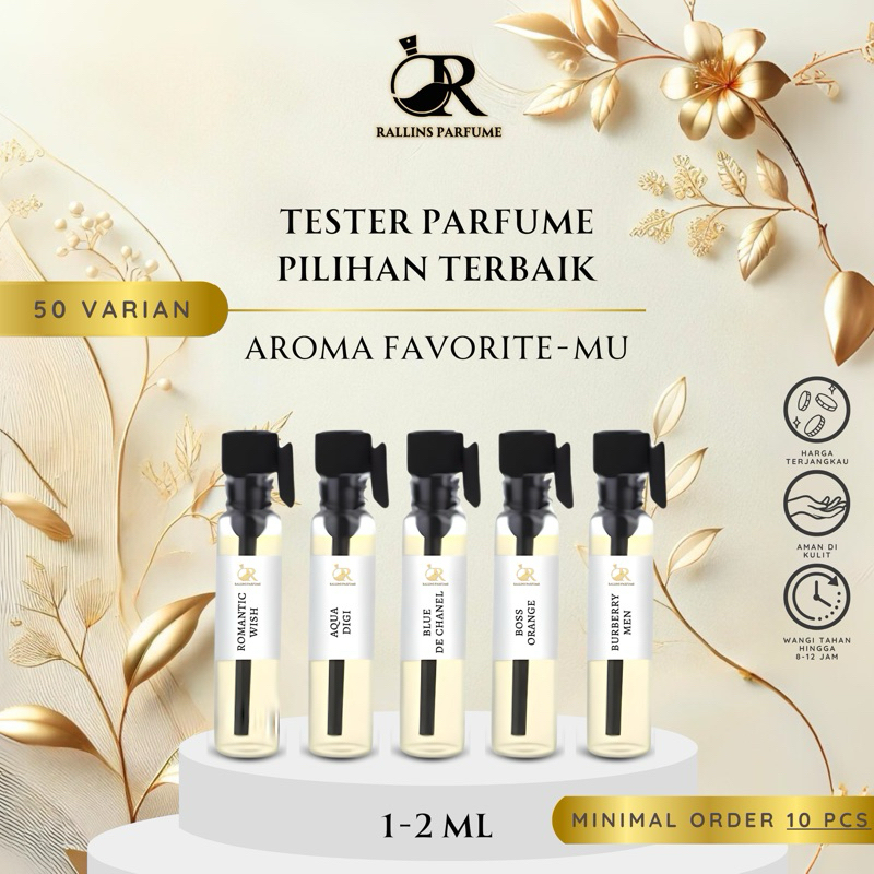 Jual RALLINS PARFUME - Tester Parfum / Sample Parfume Aroma Tahan Lama ...